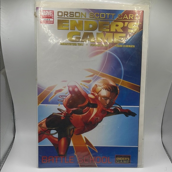 Marvel | Accessories | Marvel Enders Game Battle School Comic | Poshmark